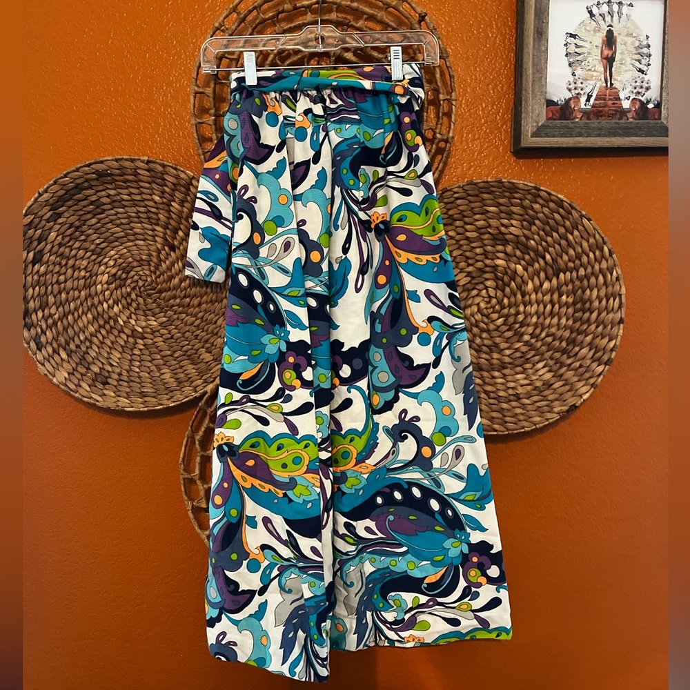 Vintage 1960’s Mod Skirts Bright Neon Psychedelic Sma… - Gem